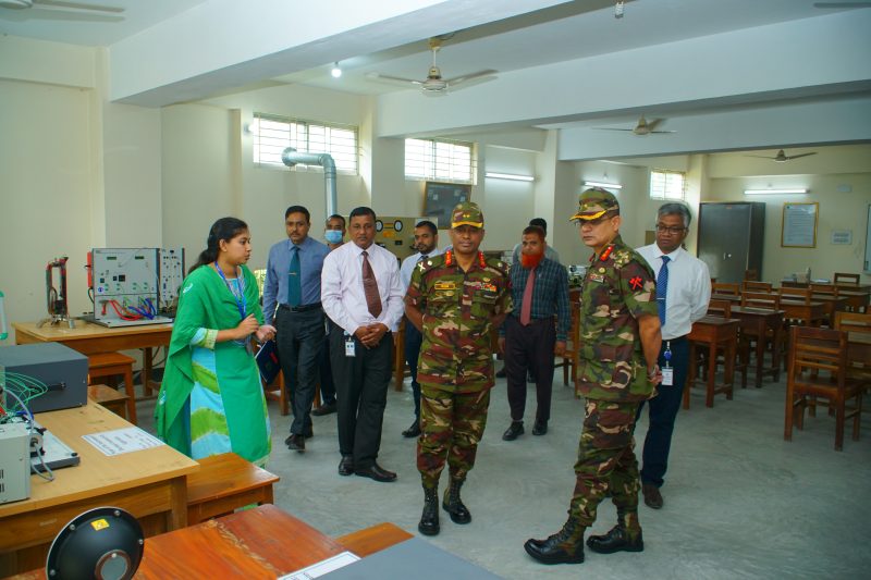 GOC Visit: Area Commander, Rangpur Area - Bangladesh Army University of Science and Technology ...